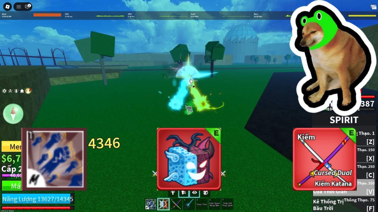 Luyện spirit để có ngày trả thù cho tuhzu l Blox fruit (Roblox) - YouTube