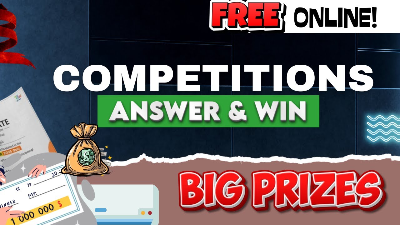 Free Online Competition 🏆 || online Quiz contest 2025 || Win Cash ...