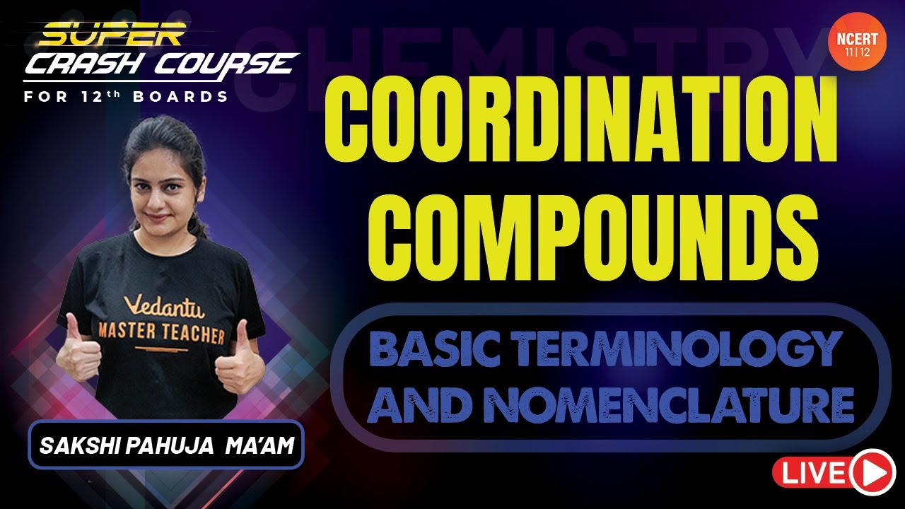 Basic Terminology and Nomenclature | Super Crash Course | NEET 2021 ...