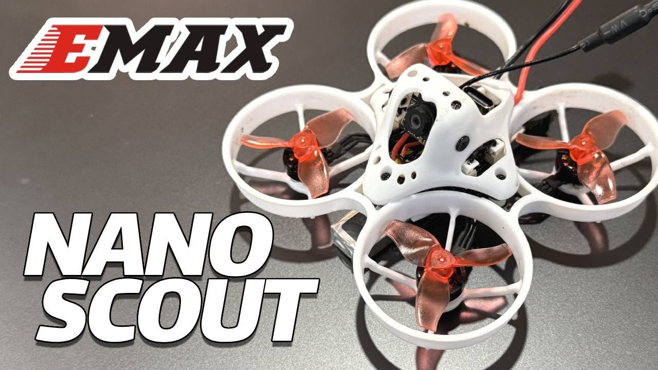 EMAX Tinyhawk Nanoscout Fpv Drone Kit - Review & Flights 🔥 - YouTube