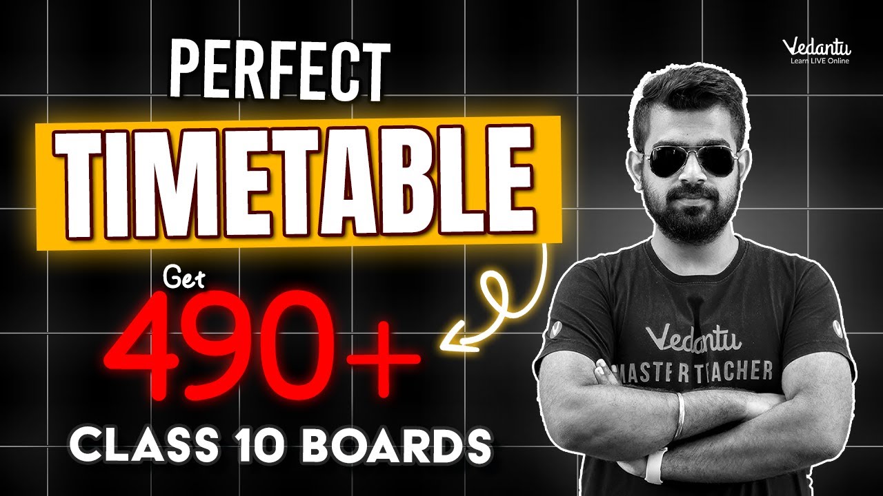 Perfect Timetable to get 490+ in Class 10 Boards 3 Months Strategy ...