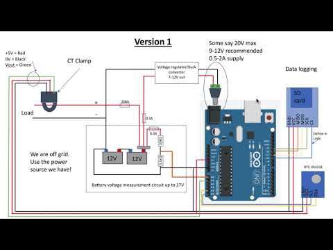 #01 Tutorial - Off-grid DIY Solar PV Arduino Power Datalogger Project ...