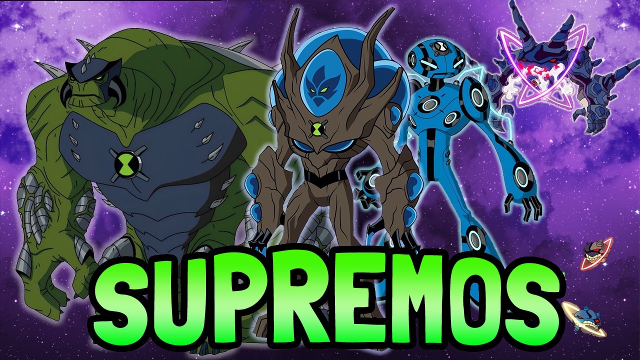 La primera transformación de todos los Supremos. Ben 10 - YouTube