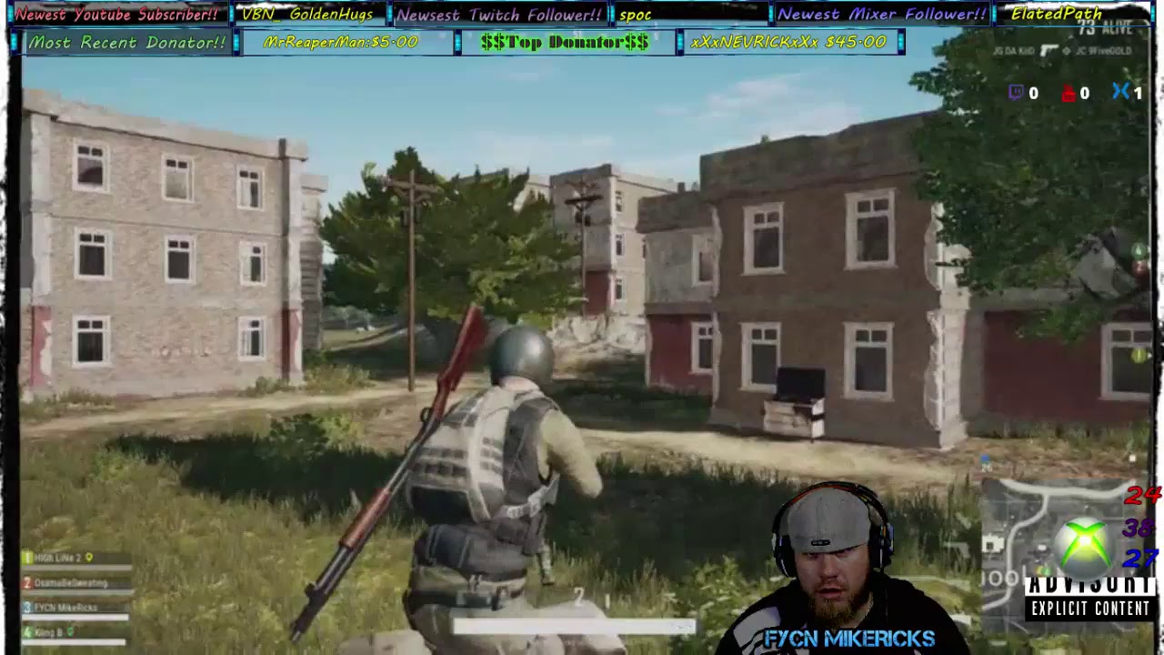 Pubg Live - XB1 - Solo - (Playerunkown's Battlegrounds) - YouTube