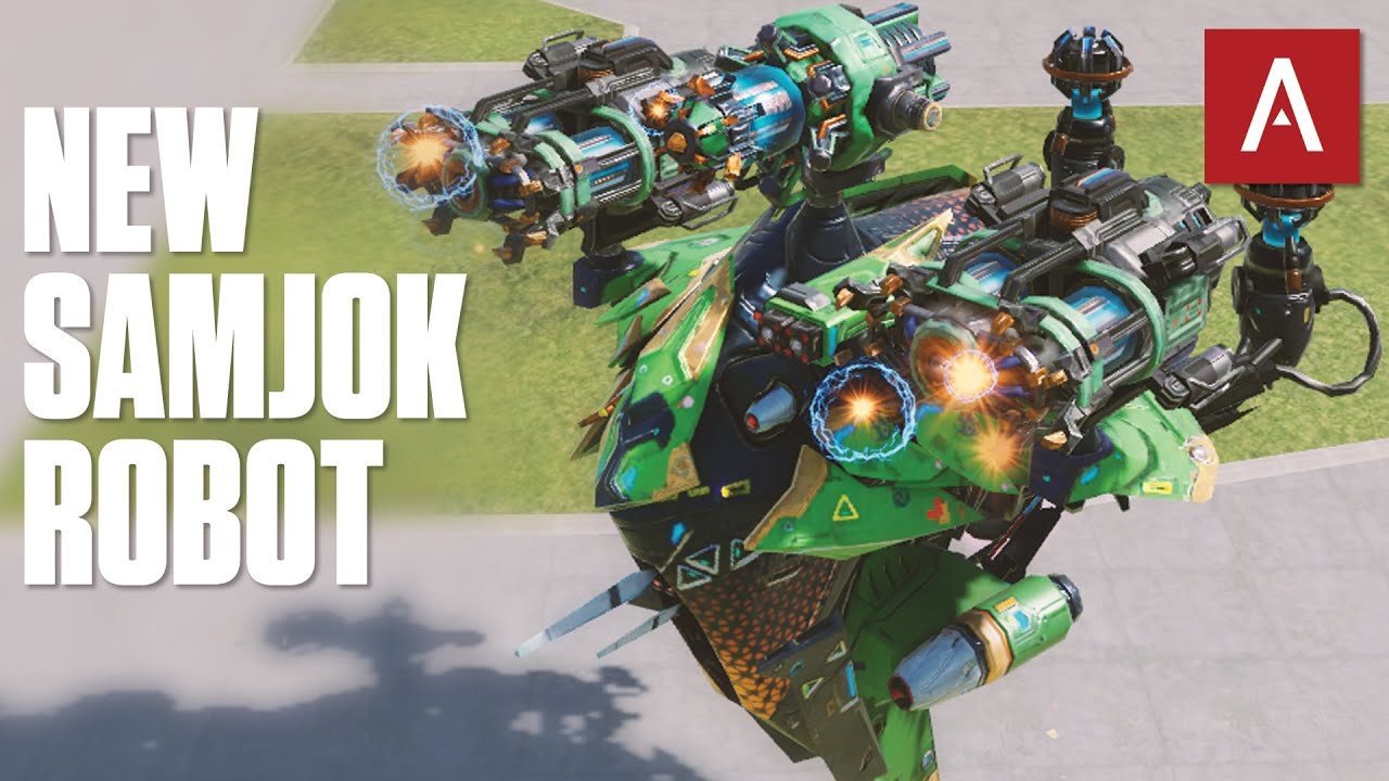 War Robots: New Robot Samjok With Kirin & Gangil Weapons – Is This Stronger Than Dux? WR - YouTube