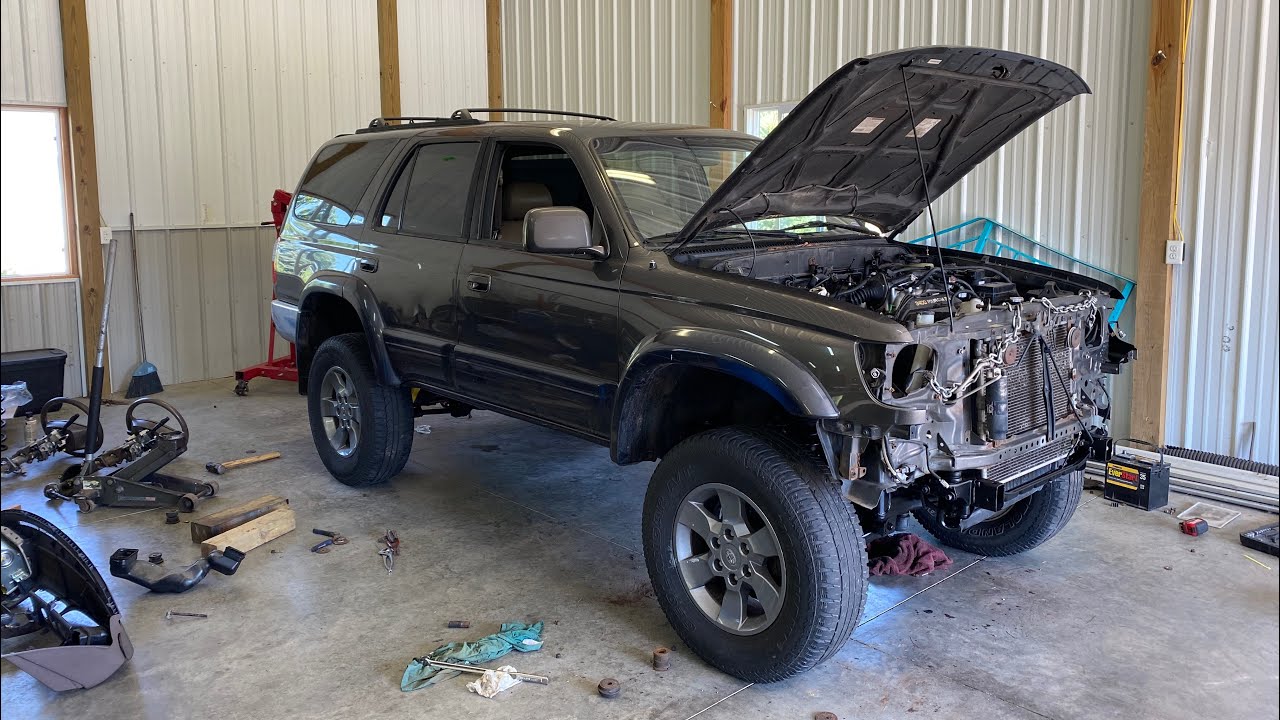 3rd gen 4Runner frame swap part 2 - YouTube