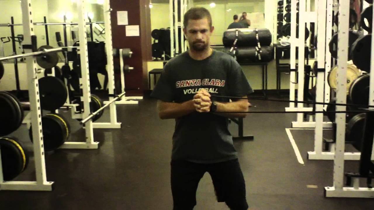 Anti-Rotation Band Walk Out - YouTube