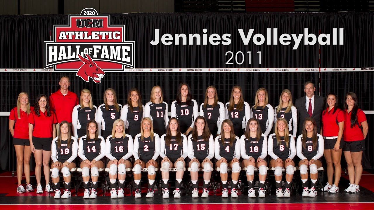 UCM Athletic Hall of Fame Class of 2020: 2011 Jennies Volleyball Team ...