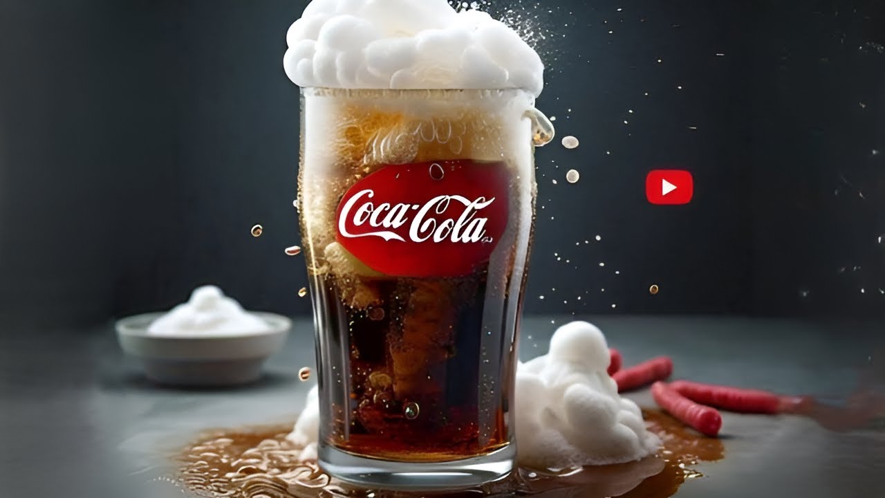 coca cola vs baking soda experiment | coca cola তে baking soda মেশালে ...