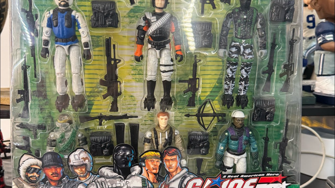 G.I.Joe Winter Operations Unboxing!!!!! - YouTube