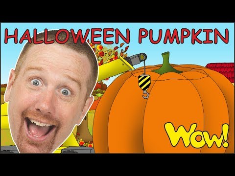 Halloween Pumpkin Story from Steve and Maggie NEW for Kids | Learn Wow English TV for Children