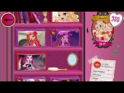 Ever After High: the Google App (Samsung Galaxy S7) Part 6 - Raven Queen with her Guitar Puzzle