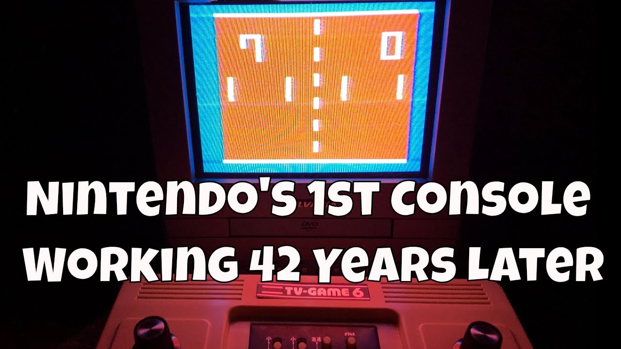 Nintendo's First Console Working Great 42 Years Later! - YouTube