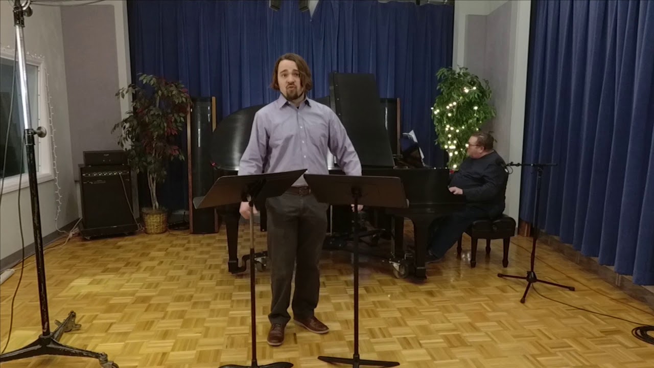 KU Opera presents Winston Sullivan 1st Aria from Cox and Box live at ...