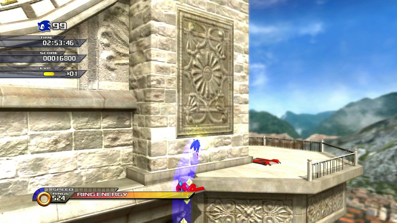 Sonic Unleashed- Rooftop Run Act 1 gameplay! - YouTube