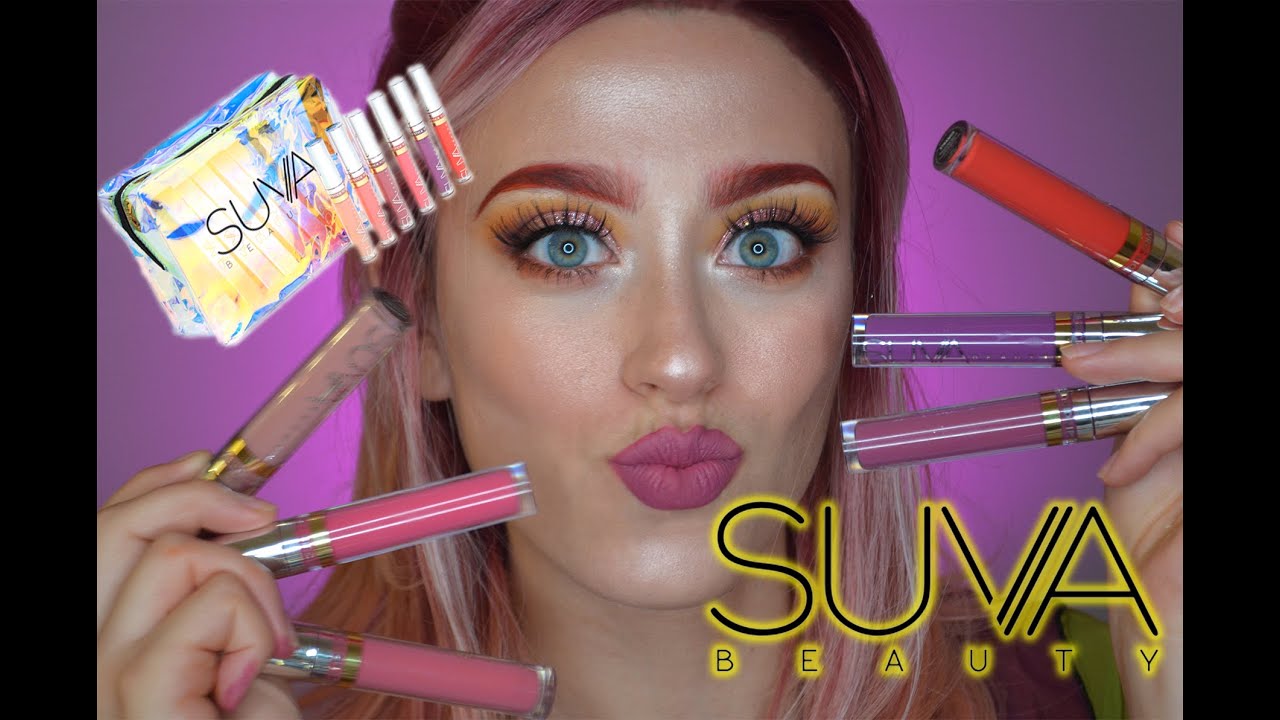 Suva Beauty New Moisture Matte Lipsticks | Review - YouTube