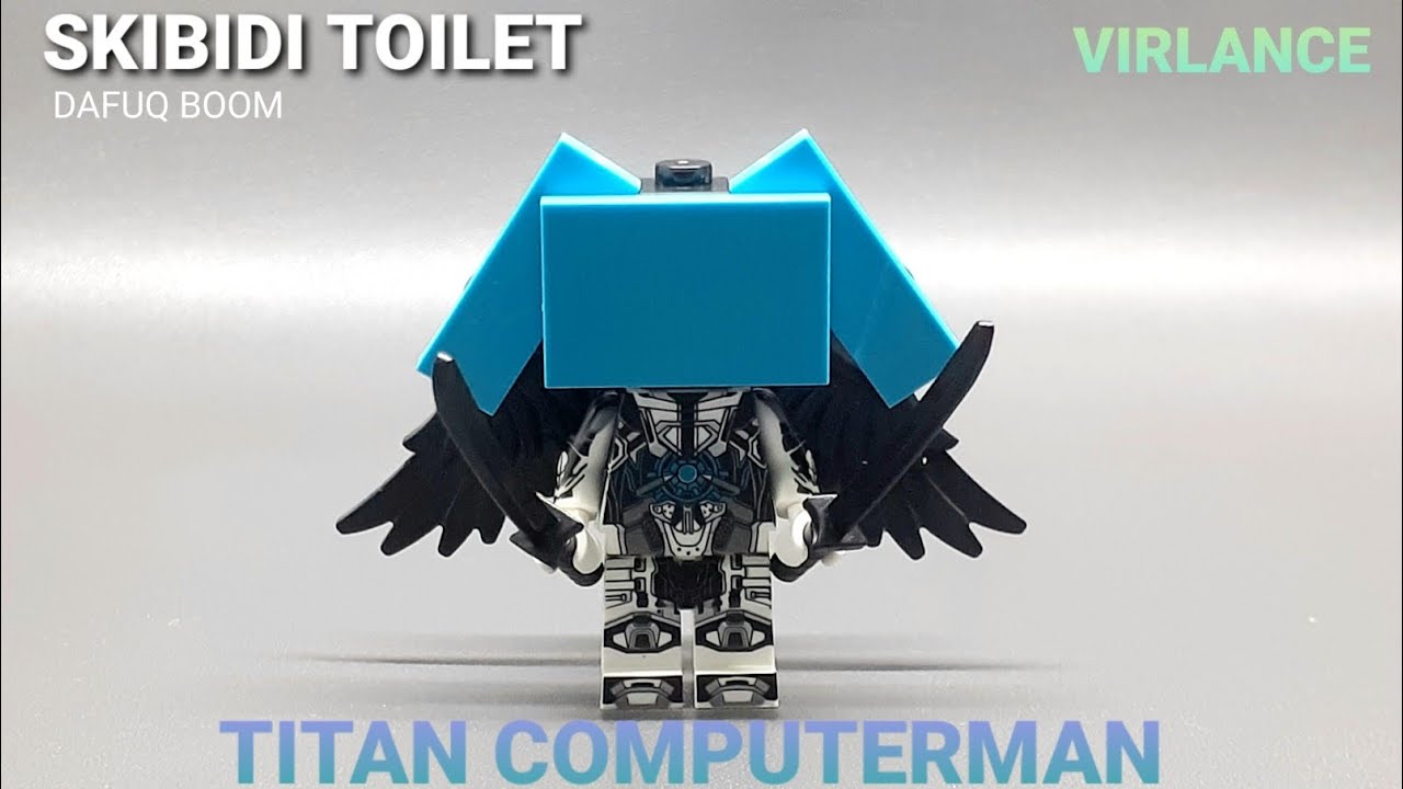 assemble lego titan computerman ,skibidi toilet virlance - YouTube