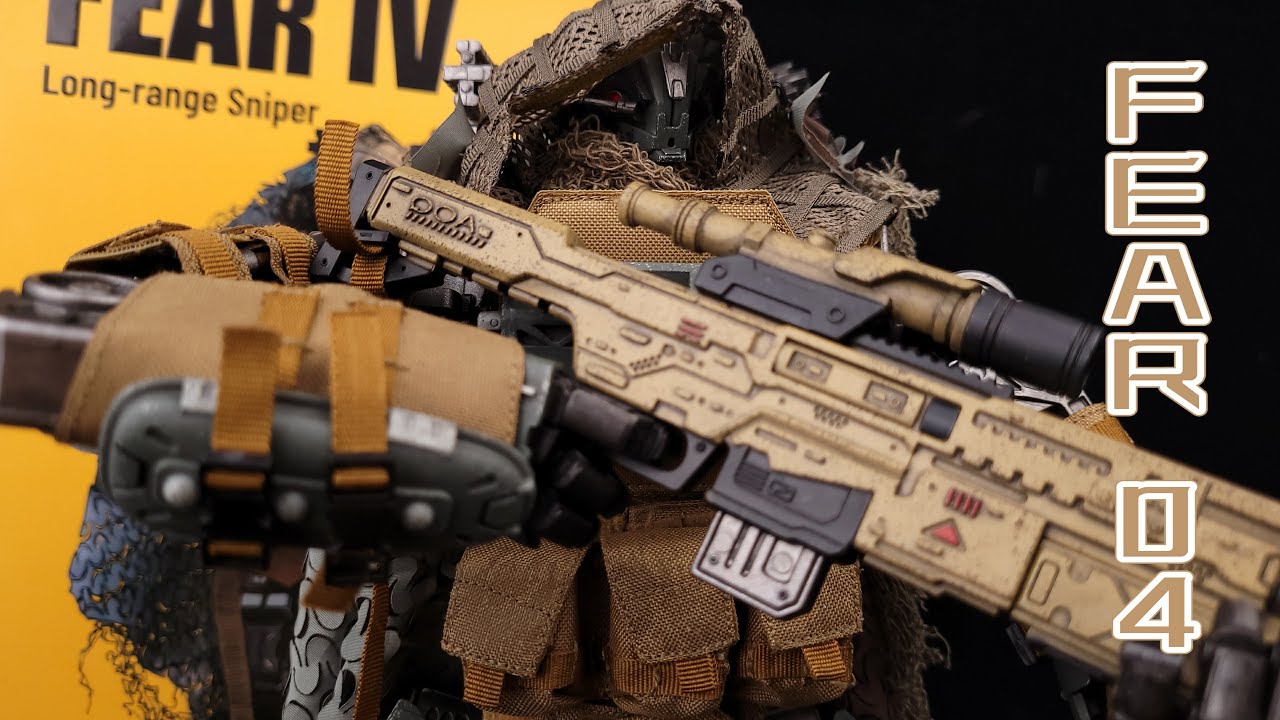 FEAR IV Mecha Long Range Sniper Action Figure Unboxing📦 - YouTube