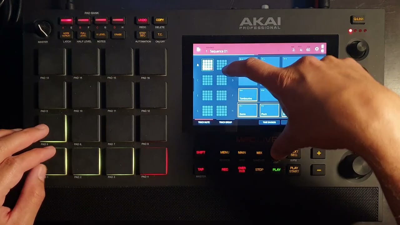 first track with the MPC Live 2 - YouTube