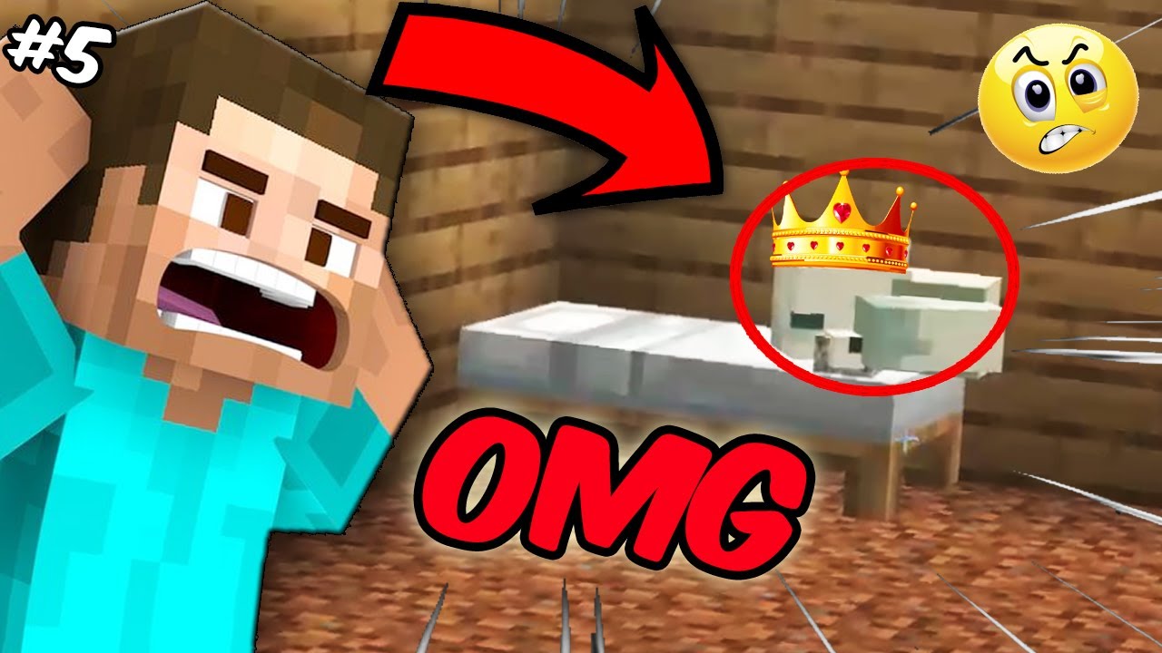 He is very Dangerous 😠Minecraft one block series #5 - YouTube