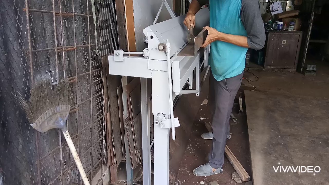 DIY ALAT BENDING PLAT MANUAL CANGGIH (welden teknologi) - YouTube