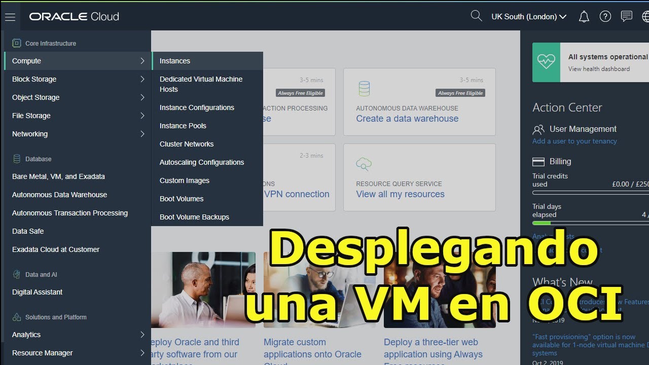 Creando nuestra primera VM en OCI - YouTube