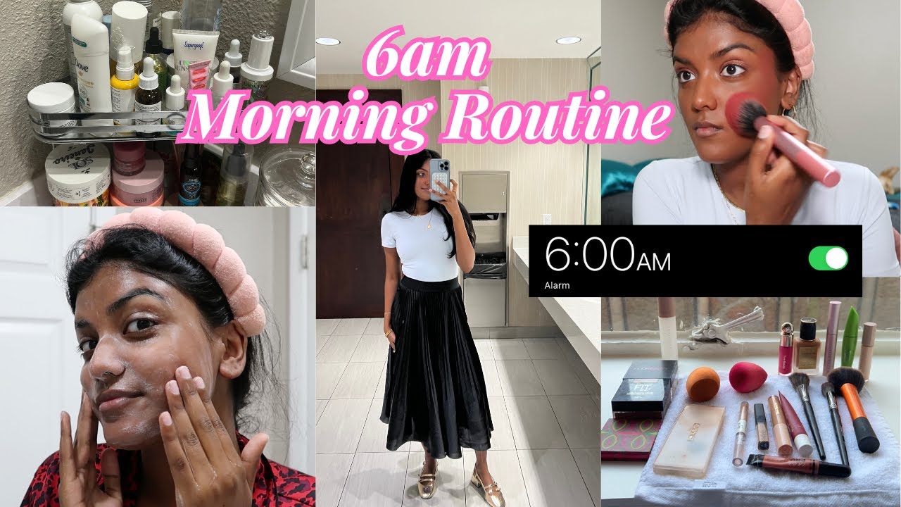 6am Morning Routine | Realistic Morning Routine, Morning Before Work ...