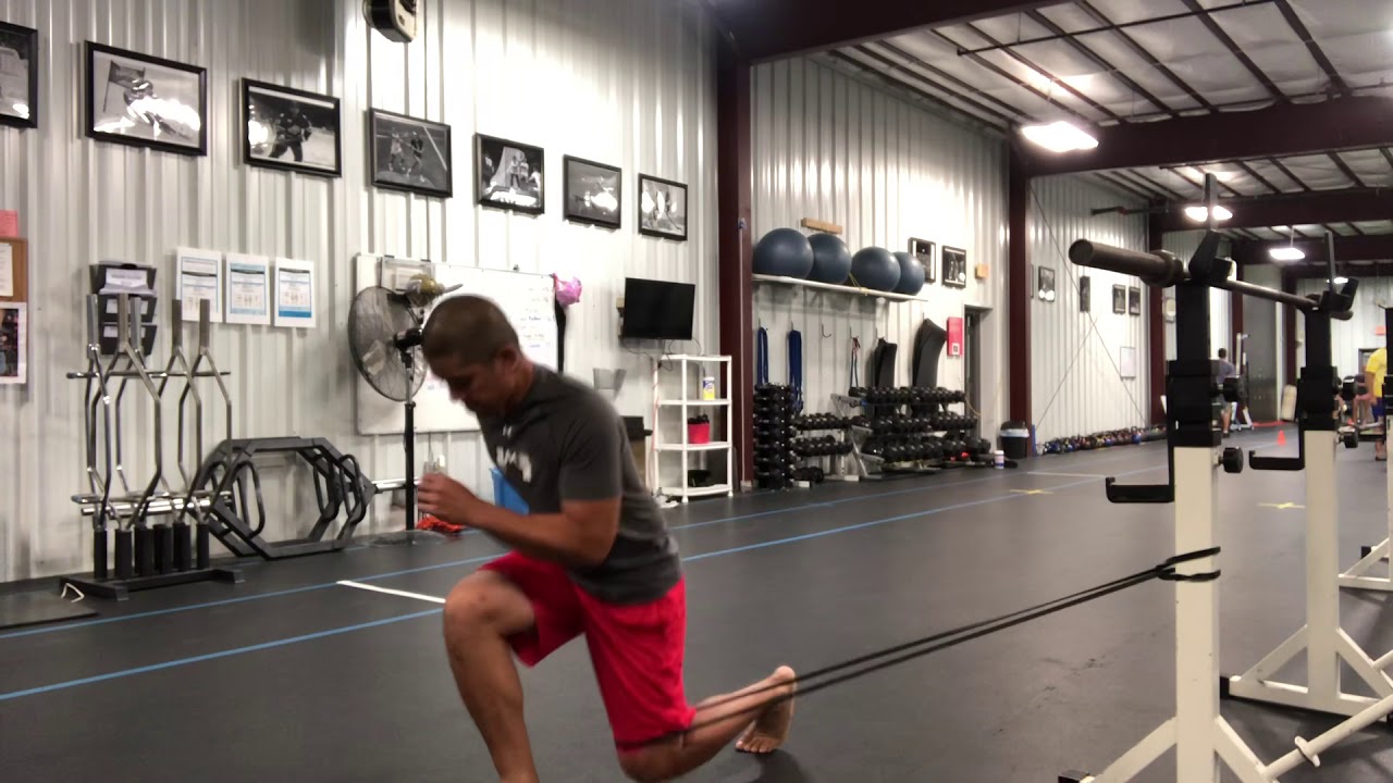 RNT Lunge Step Through - YouTube