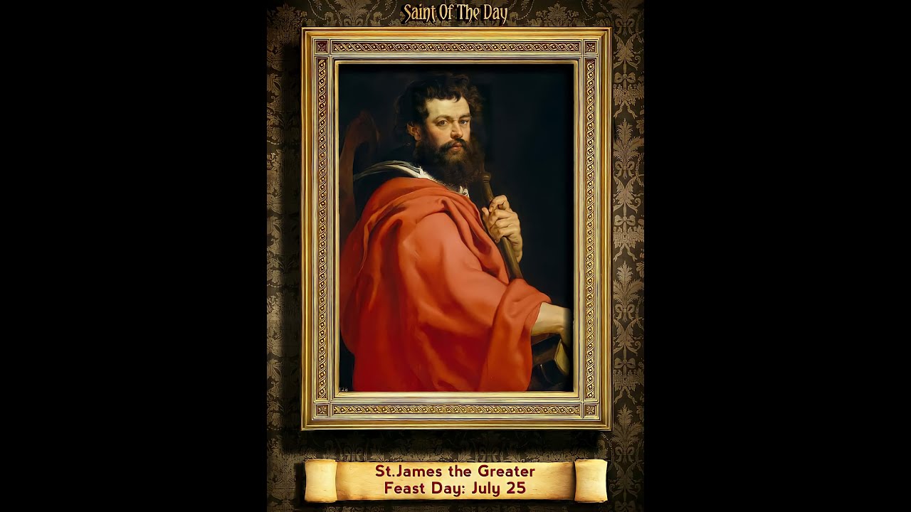 Saint of the Day — July 25 — Saint James the Greater #saintoftheday ...