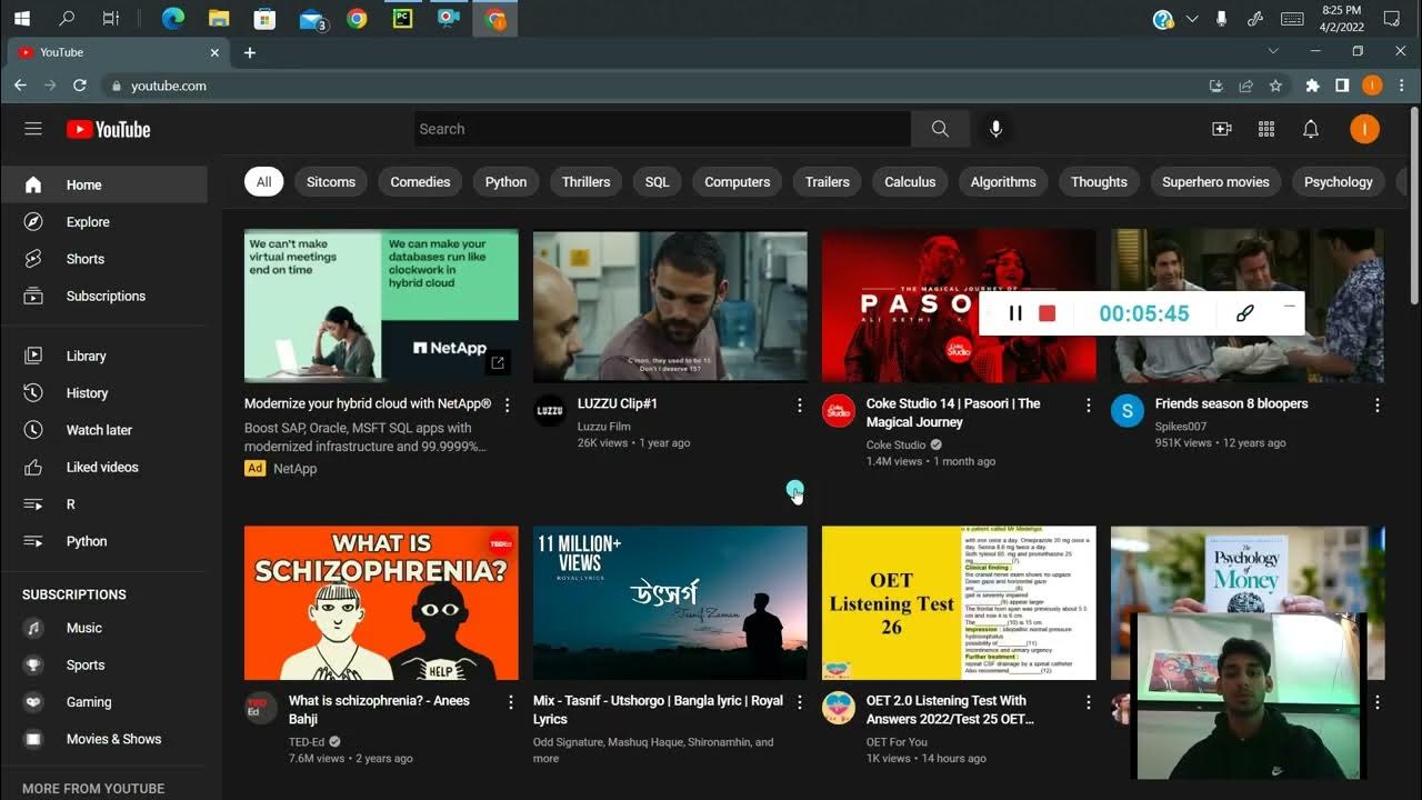 Python library pyautogui (Opening browser and website and taking screenshot) - YouTube