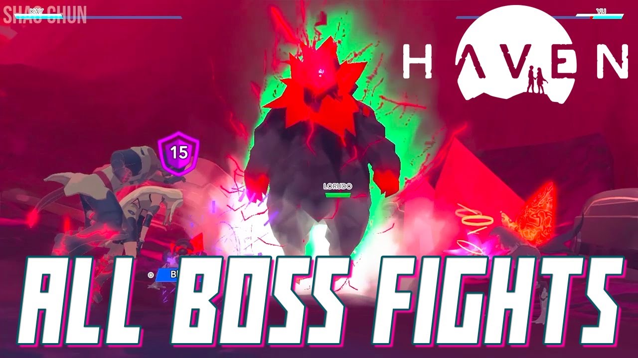 HAVEN: ALL BOSS FIGHTS STRONG ENEMIES - YouTube