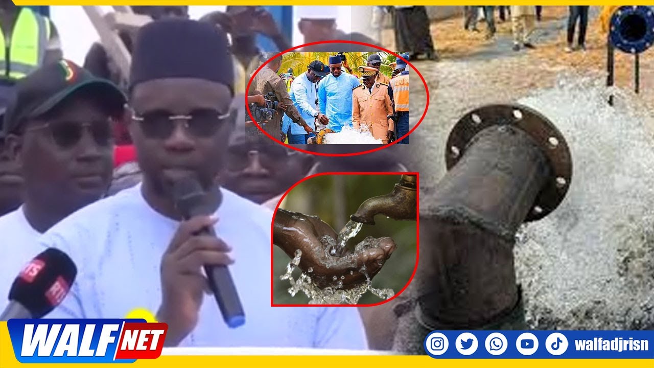 Le PM a inauguré un forage de Darou Marnane - YouTube