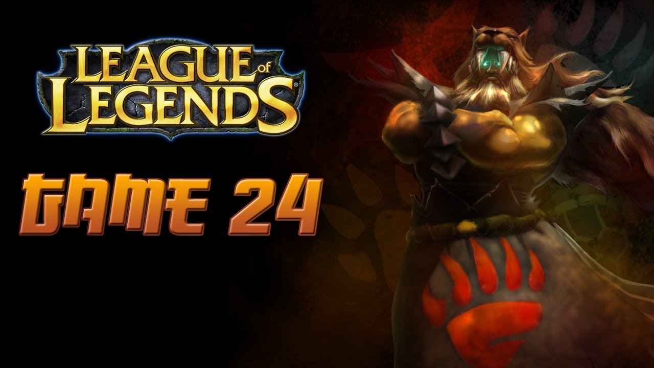 League of Legends Game 24 - Black Belt Udyr - YouTube