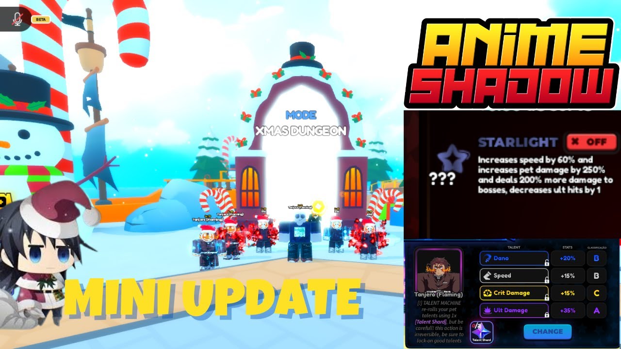 ⚠️TUDO SOBRE MINI PARTE 2 UPDATE ANIME SHADOW - YouTube
