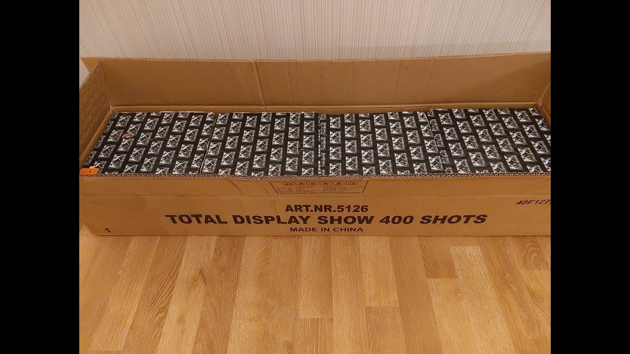 400 shots Total Display Box - Magnum - YouTube