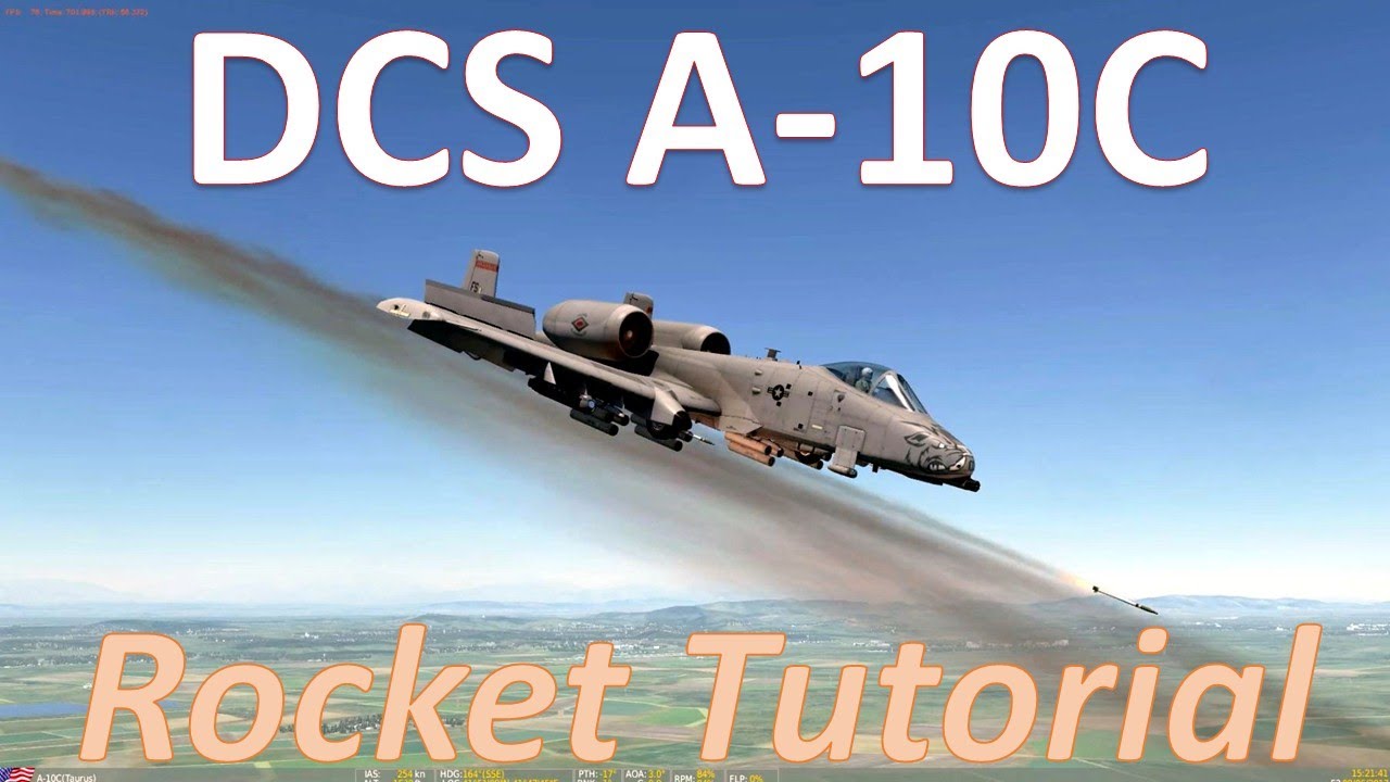 DCS A-10C Rocket Pod Tutorial! - YouTube