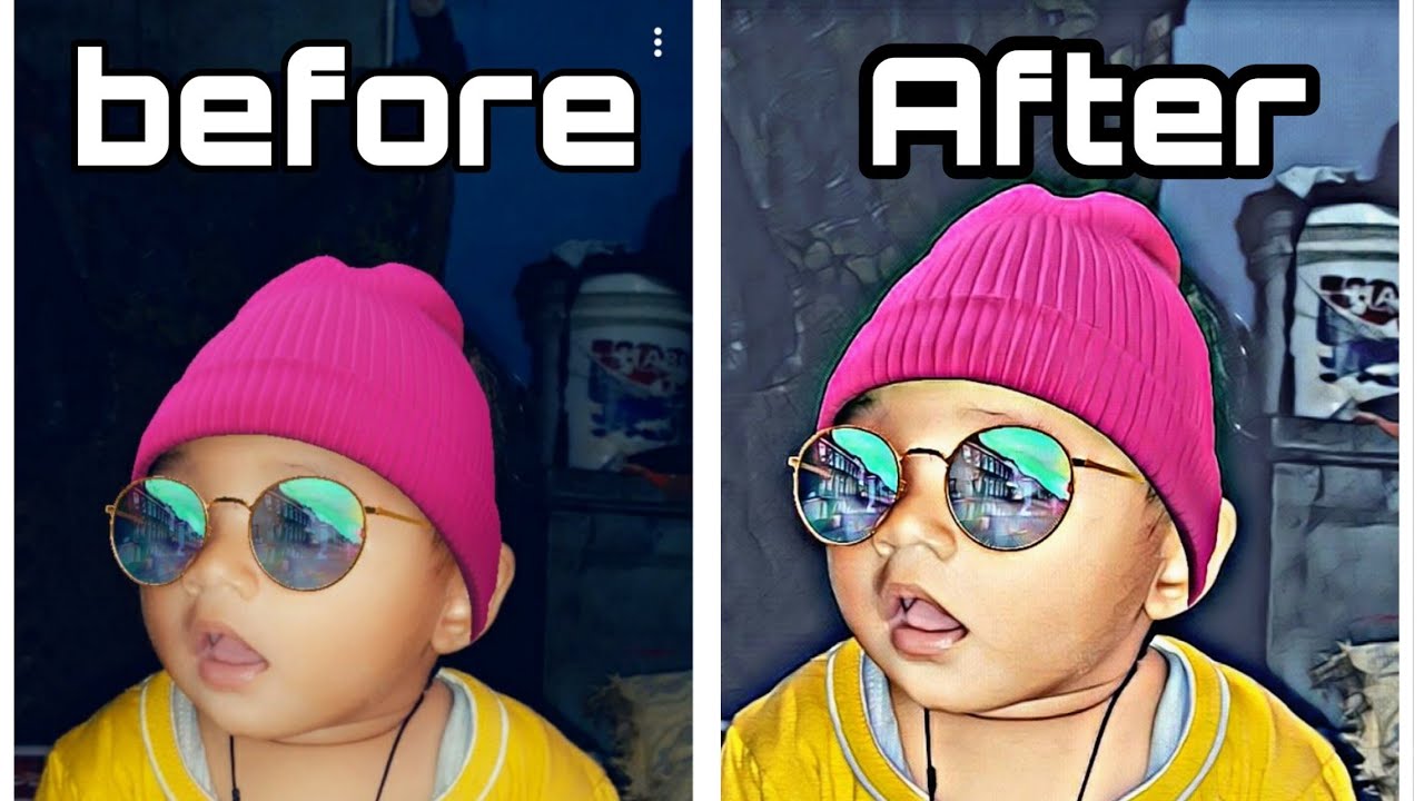 How to cartoon photo edited - YouTube