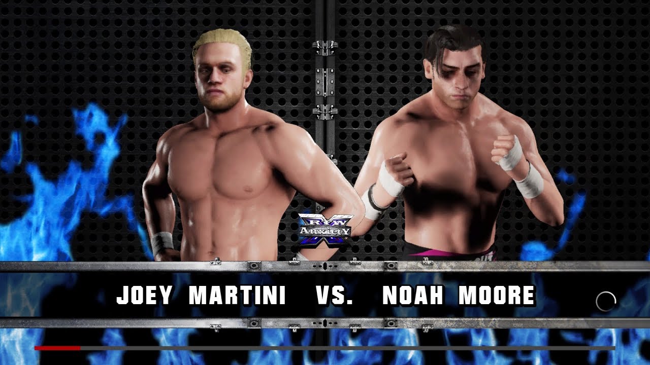 RTW Exhibition: Joey Martini v Noah Moore (WWE 2K18 - PS4) #CPU # ...