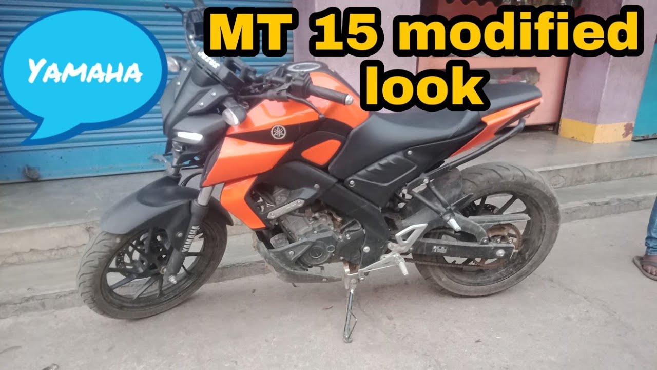 Yamaha MT 15 modified look 2020 - YouTube