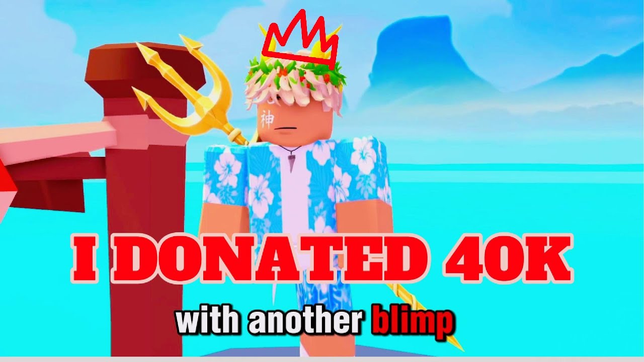 INSANE Donation Madness | I Donated 40K Robux! 💸 - YouTube