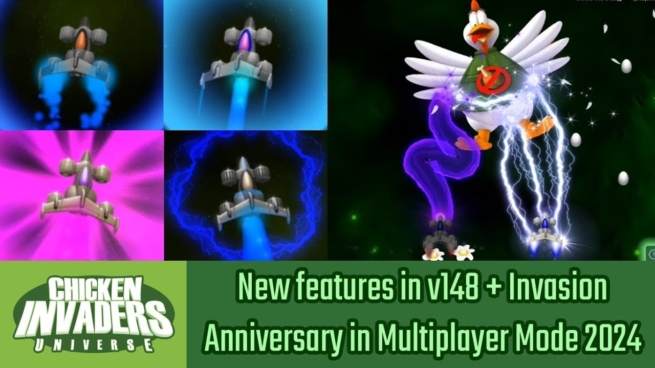 Chicken Invaders Universe {Halloween} - New features in v148 + Invasion ...