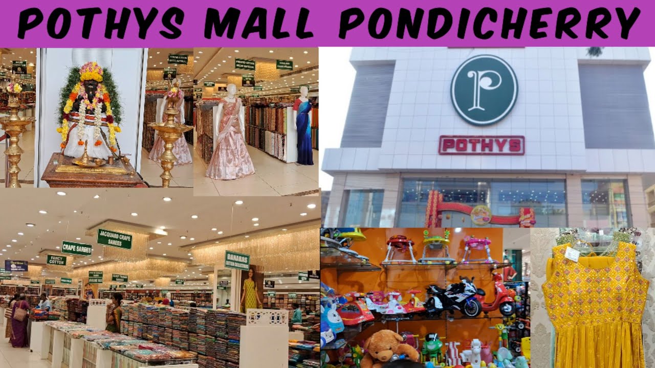 Vlog #20 Pothys Mall Pondicherry | Pondicherry Vlog (Part 3) | #vlog ...