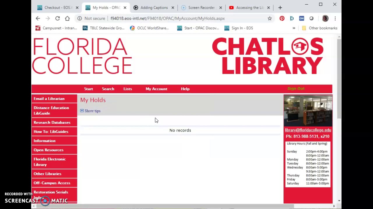 How to access your library account - YouTube
