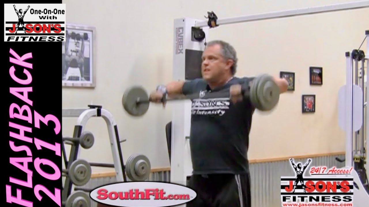 Shoulders Flashback 2013 on 1-ON-1 with Jason's Fitness TV Show - YouTube