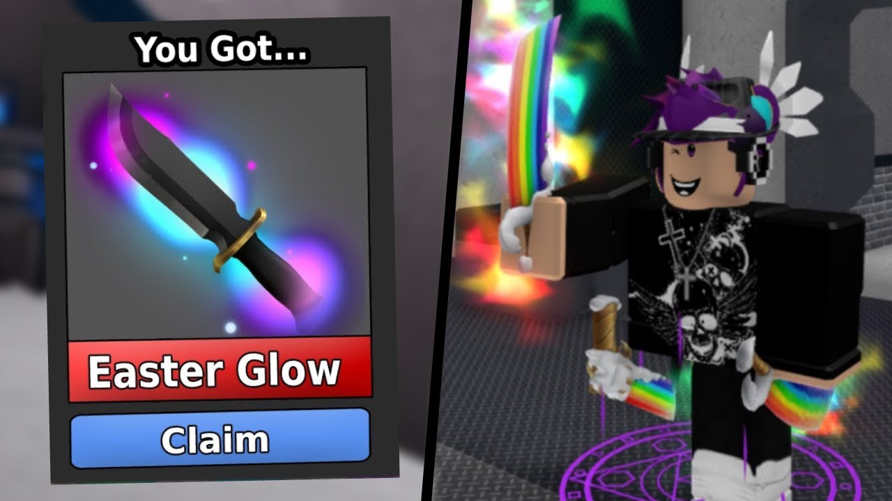 How To Get EASTER GLOW And ALL Egg Rewards In MM2 YouTube