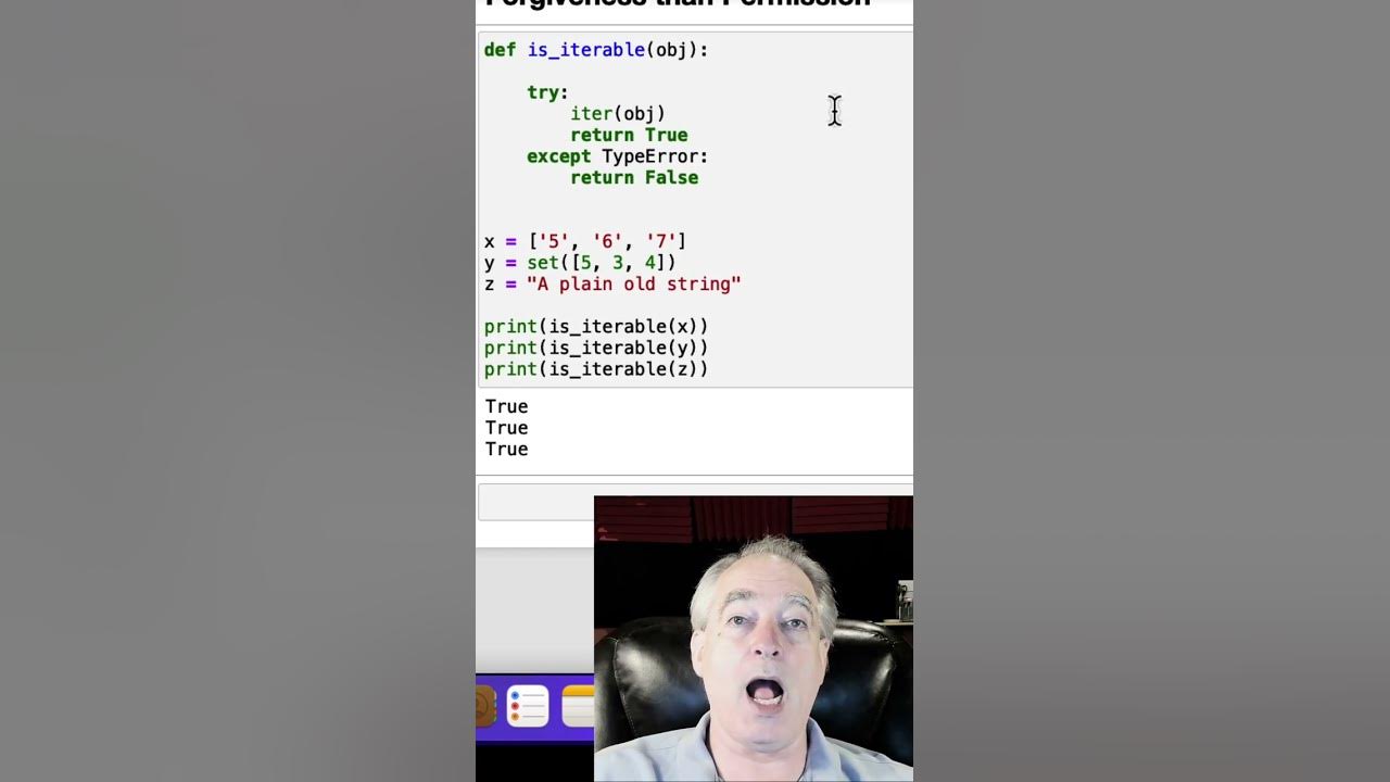 How To Determine If A Python 🐍 Object Is Iterable 🔄 Shorts Youtube
