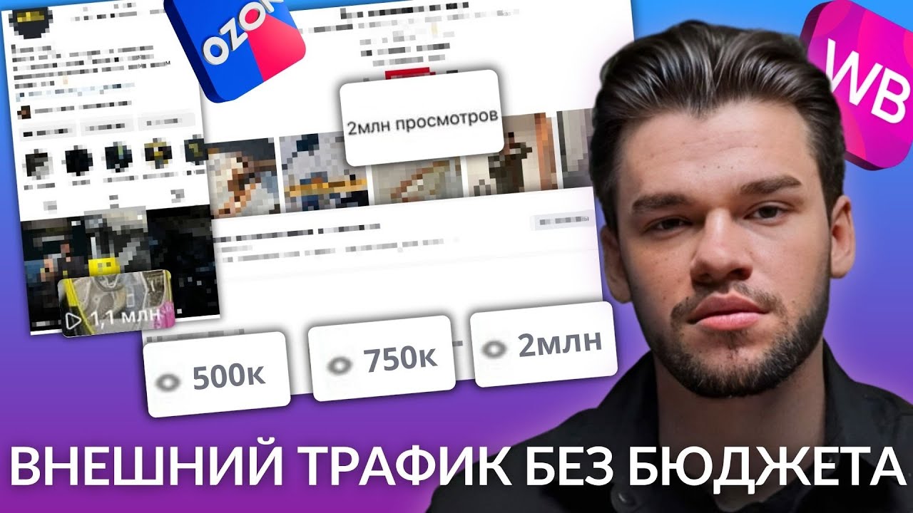 Внешний трафик на Вайлдберриз и Озон БЕЗ бюджета. Внешняя реклама на ...