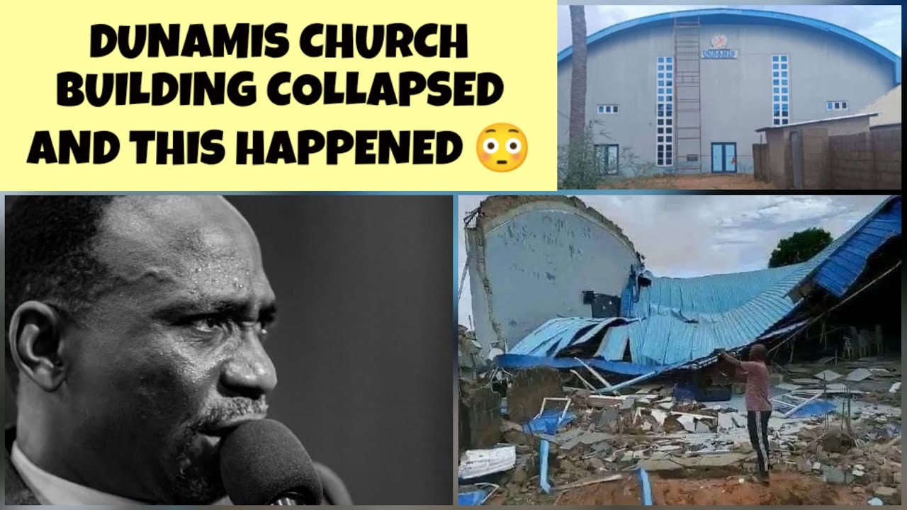 DUNAMIS CHURCH BUILDING COLLAPSED DURING PRAYERS| DR PAUL ENENCHE PAYS ...
