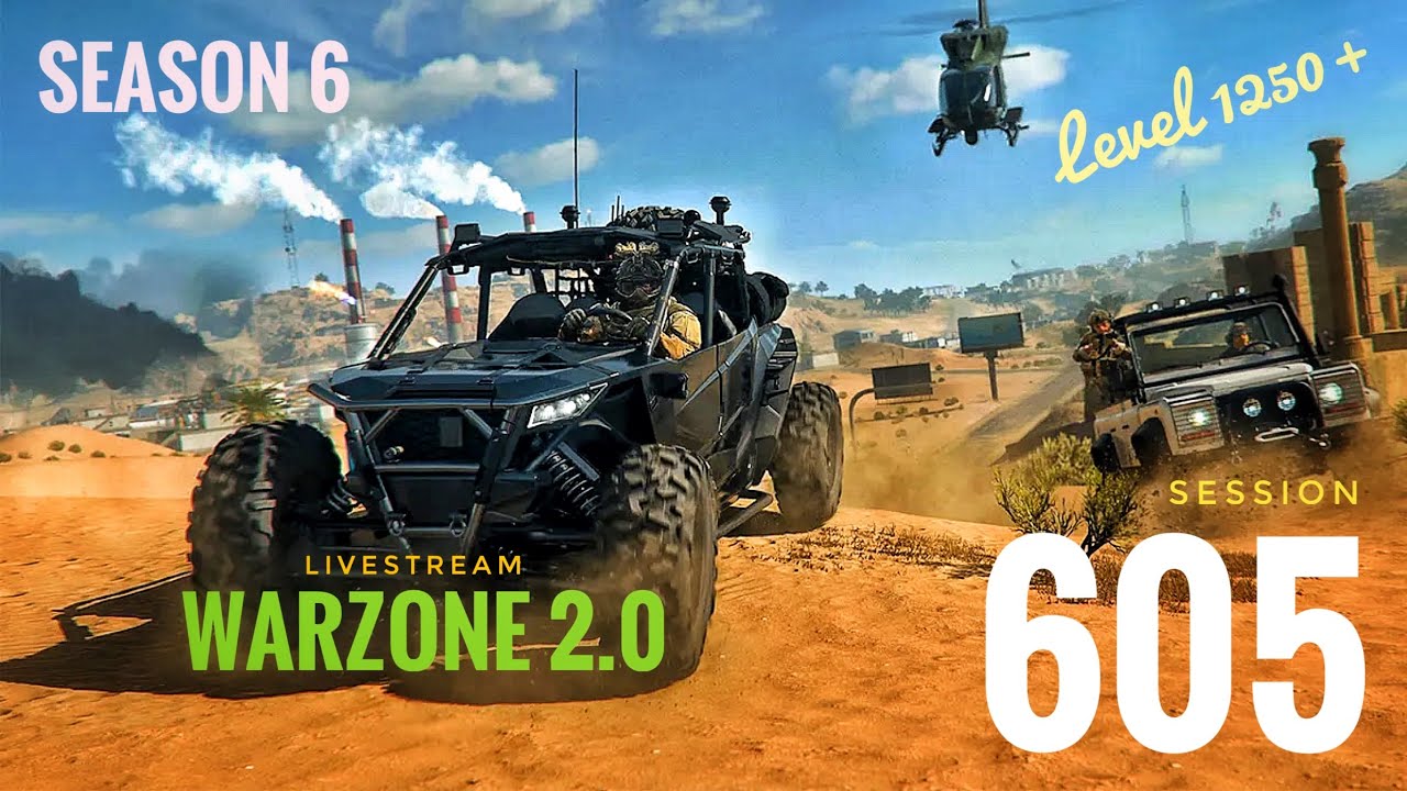Warzone 2.0 Live Stream · Season 6 Level 1250+ Session 605 by YANTO ...