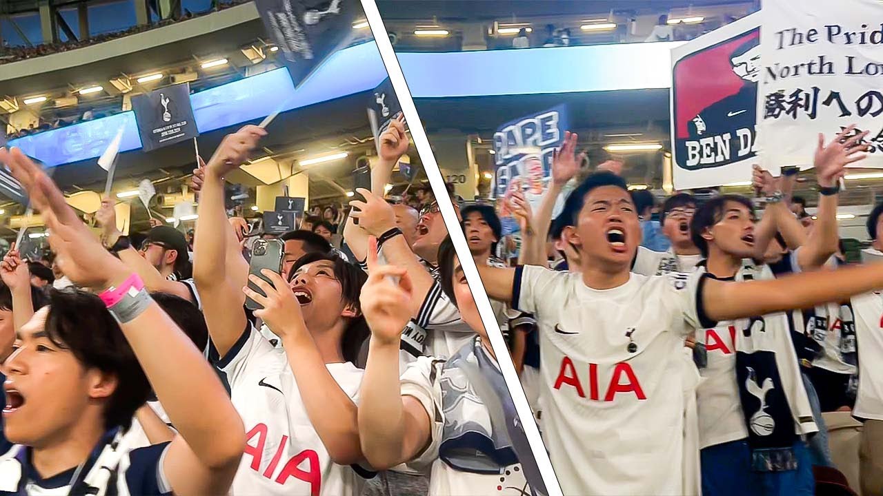 Tottenham Fans In Japan Are INCREDIBLE!! [MATCH DAY VLOG] - YouTube